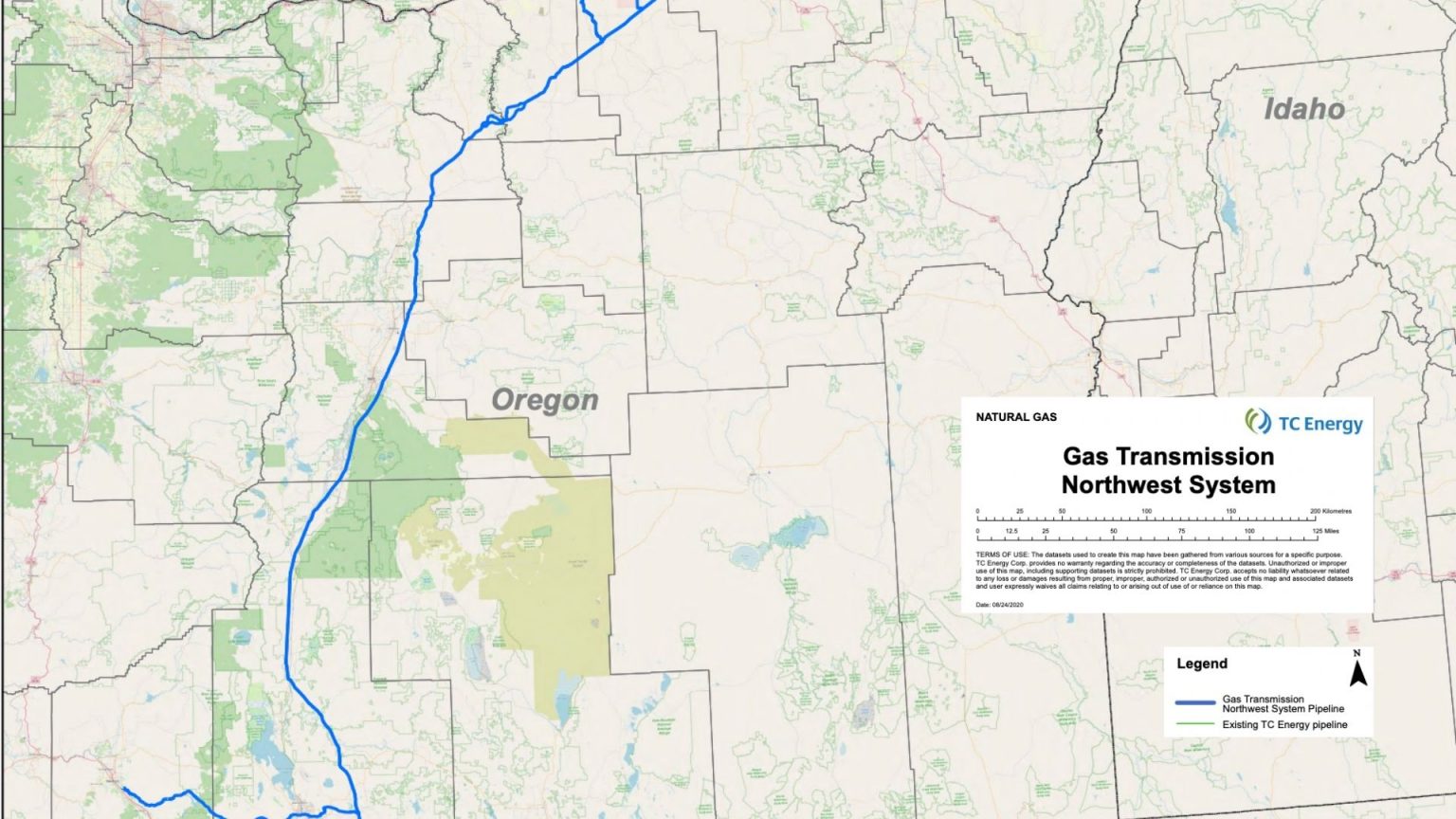 natural gas pipeline map - The Corvallis Advocate